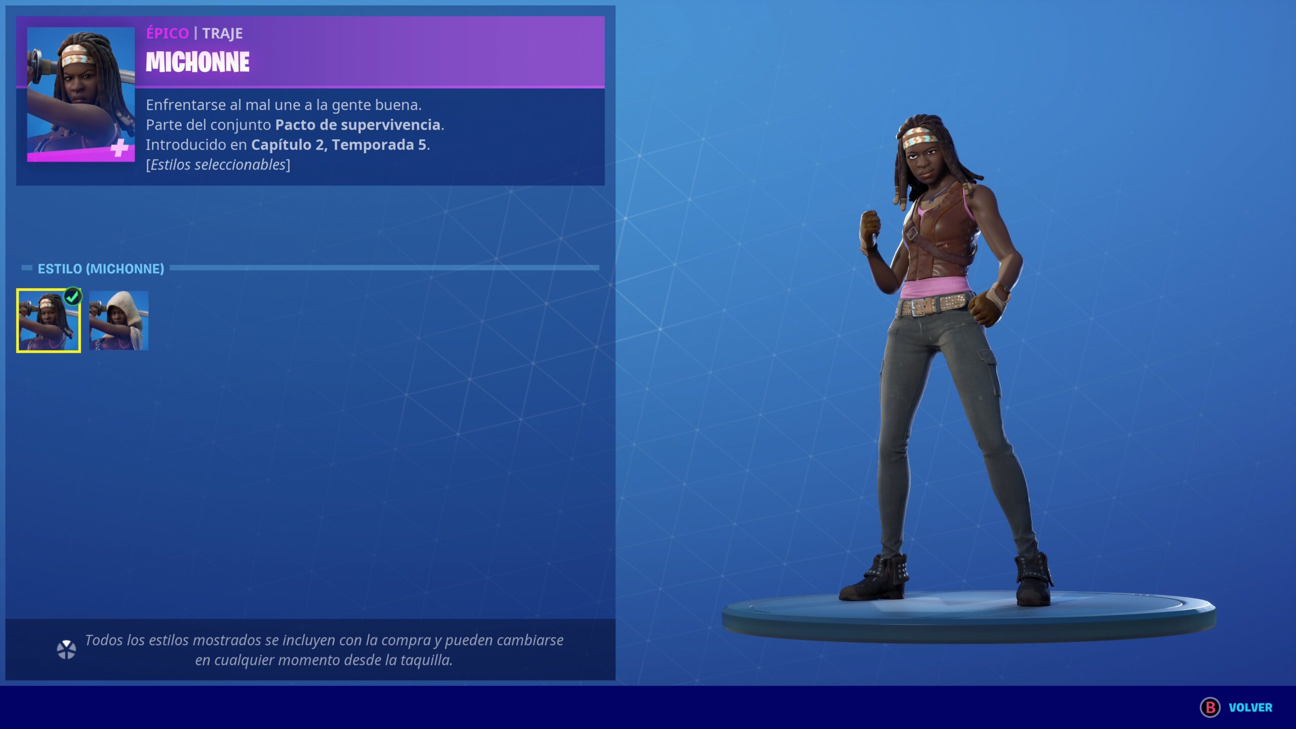 17+ Wallpapers in Michonne Fortnite Category