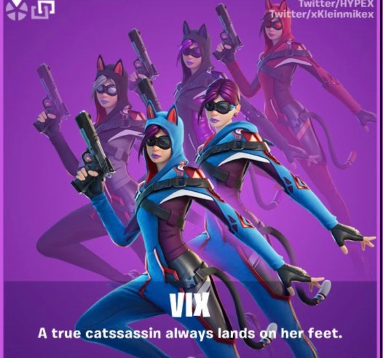11+ Wallpapers in Vix Fortnite Category