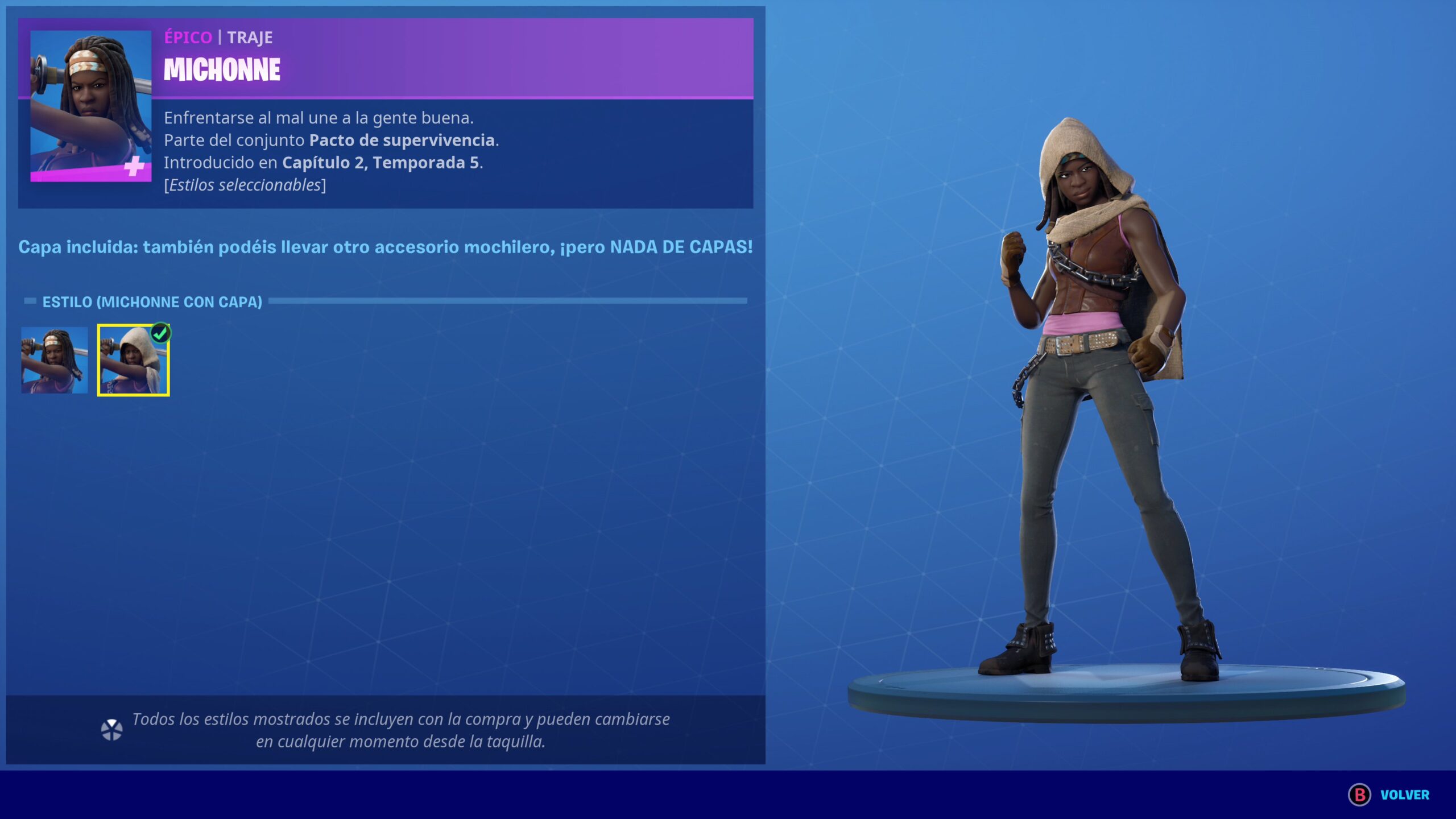 17+ Wallpapers in Michonne Fortnite Category
