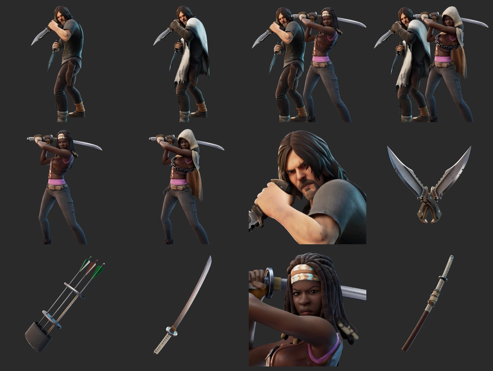 17+ Wallpapers in Michonne Fortnite Category