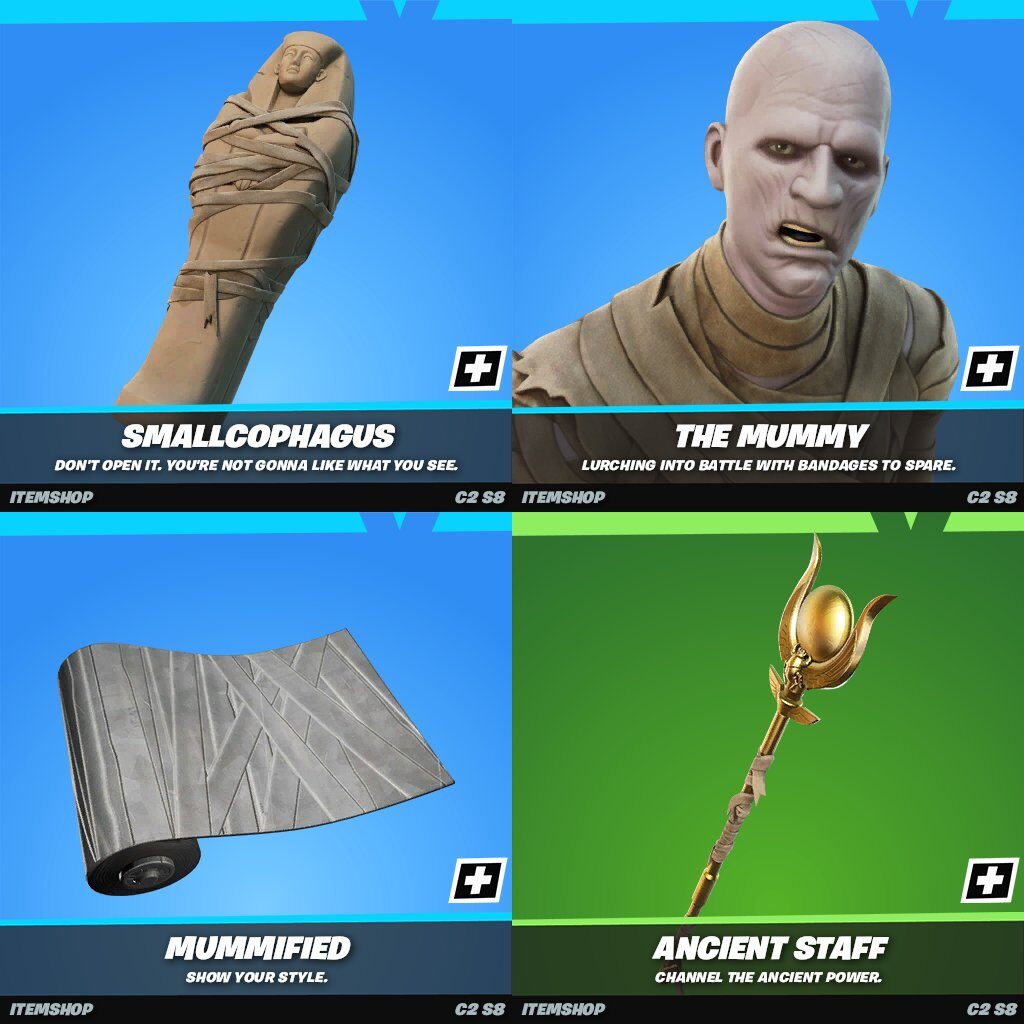 12+ Wallpapers in The Mummy Fortnite Category