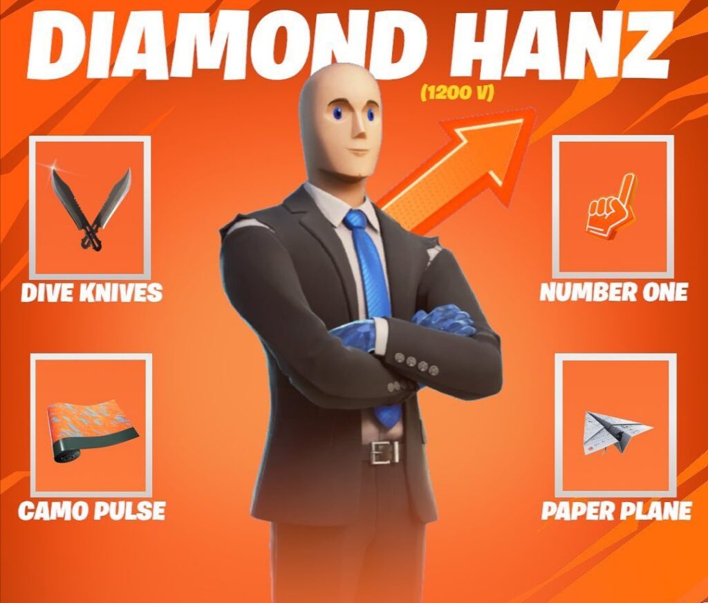 12+ Wallpapers in Diamond Hanz Fortnite Category