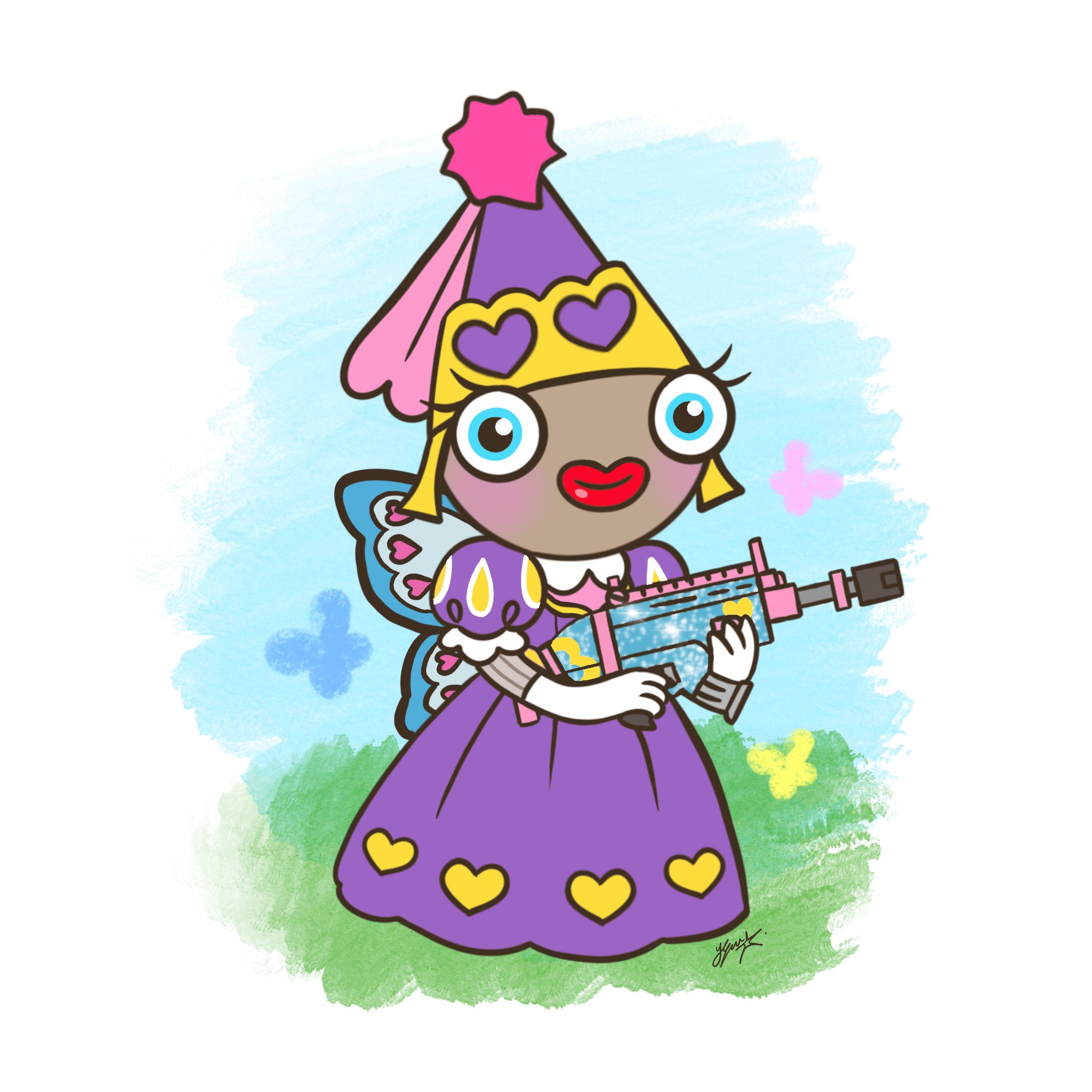 18+ Wallpapers in Princess Felicity Fish Fortnite Category