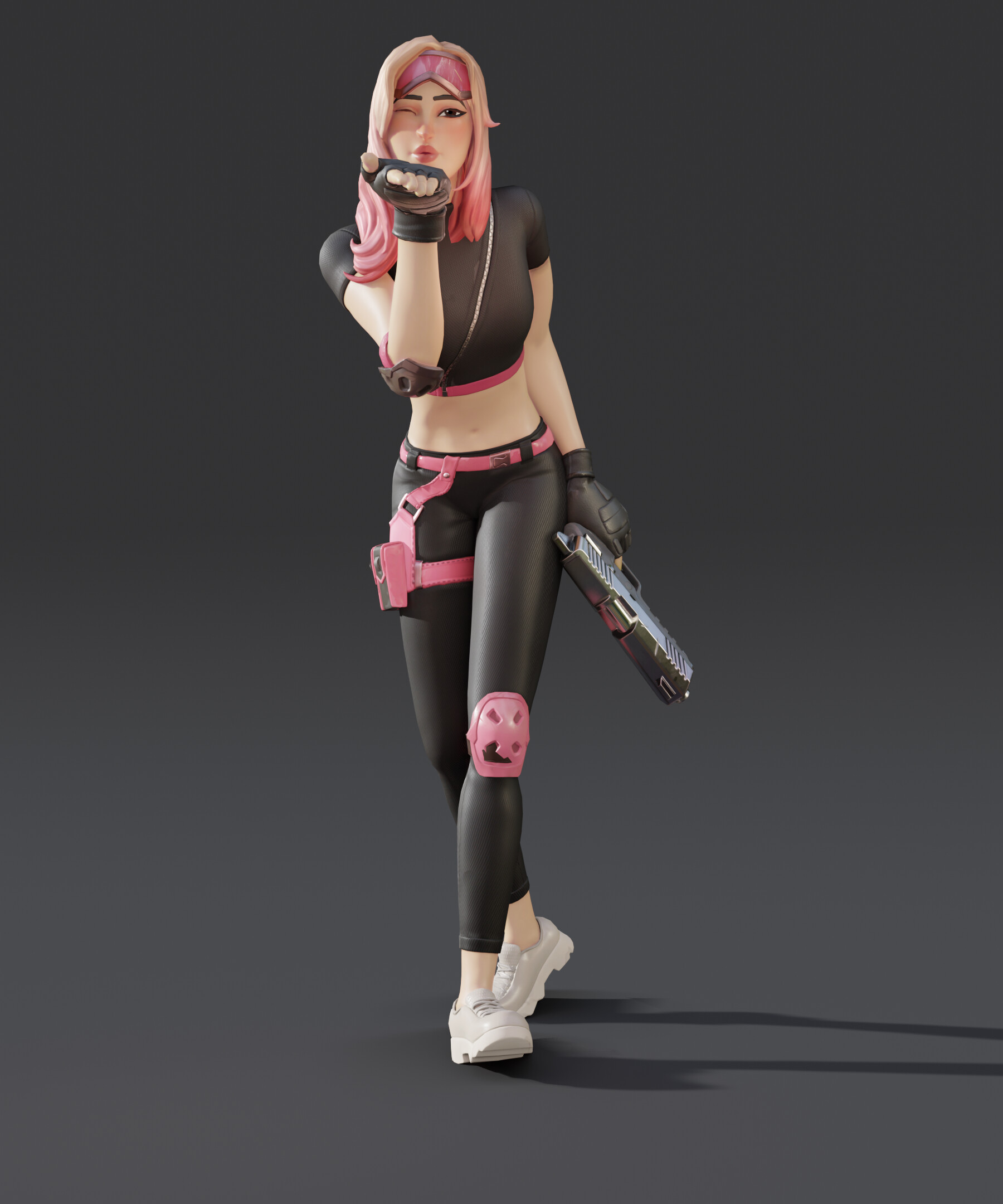 10 Wallpapers In Athleisure Assassin Fortnite Category 6624