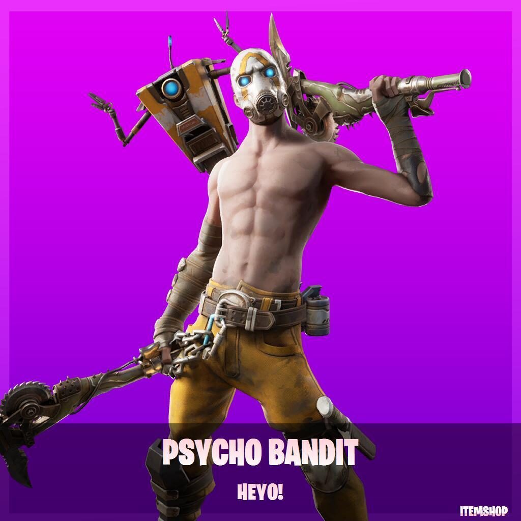 16+ Wallpapers in Psycho Bandit Fortnite Category