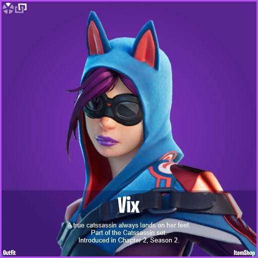 11+ Wallpapers in Vix Fortnite Category