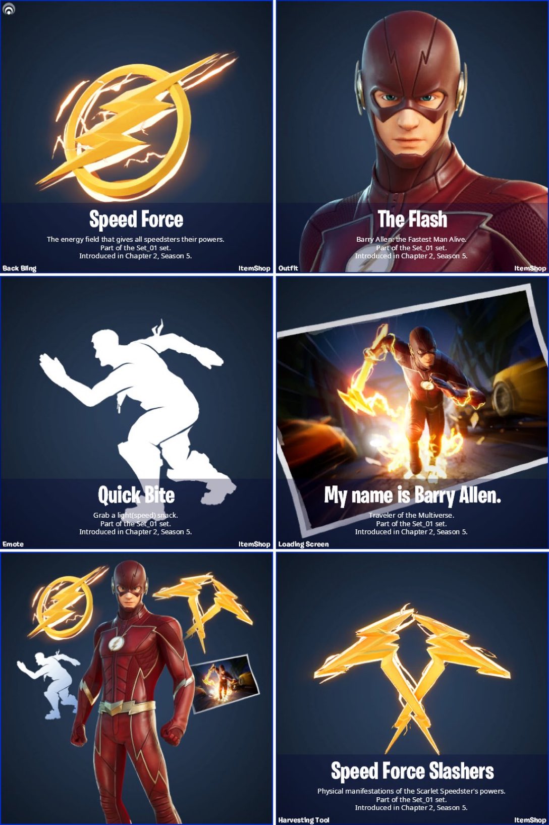 13+ Wallpapers in The Flash Fortnite Category