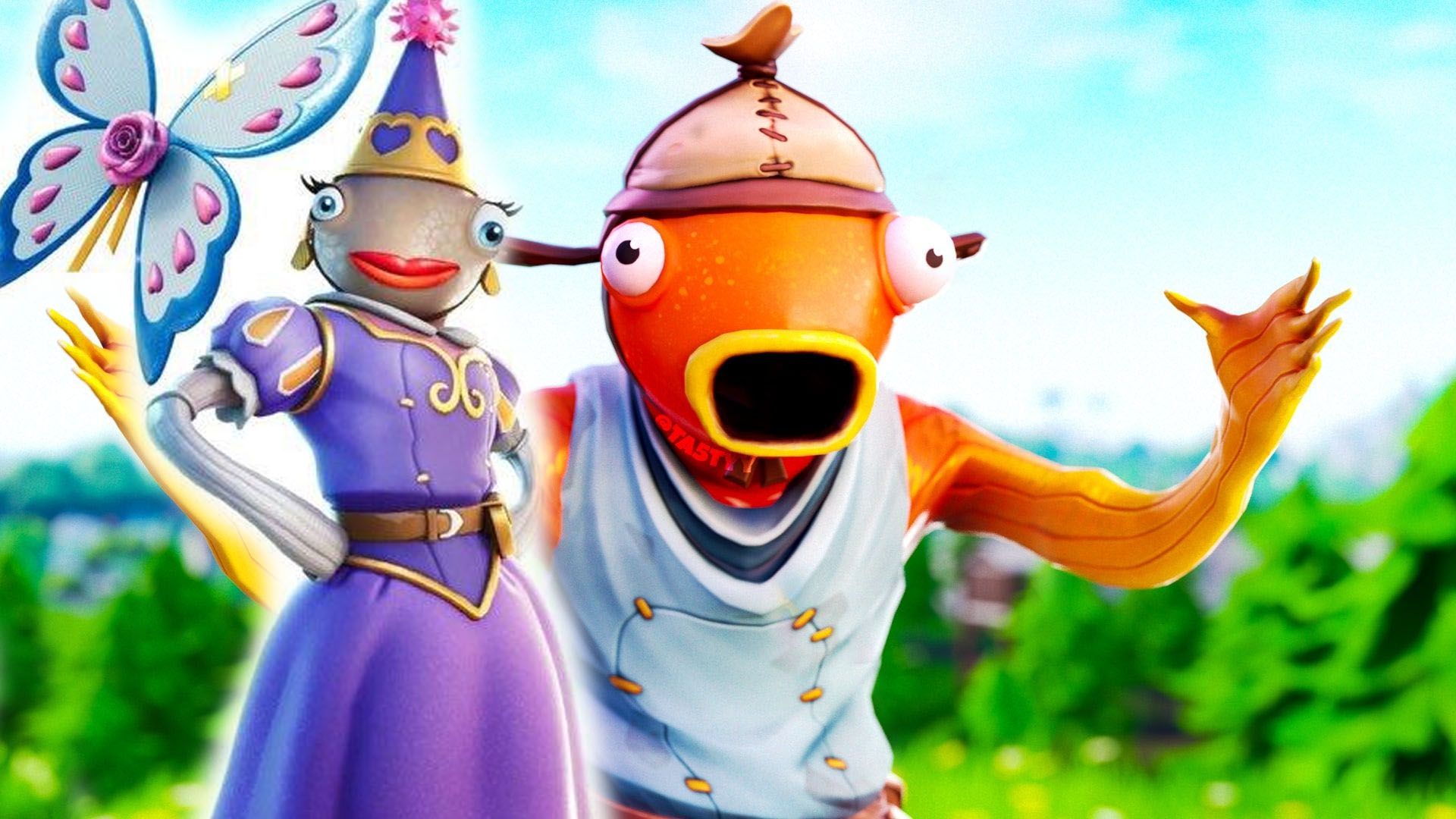 18+ Wallpapers in Princess Felicity Fish Fortnite Category